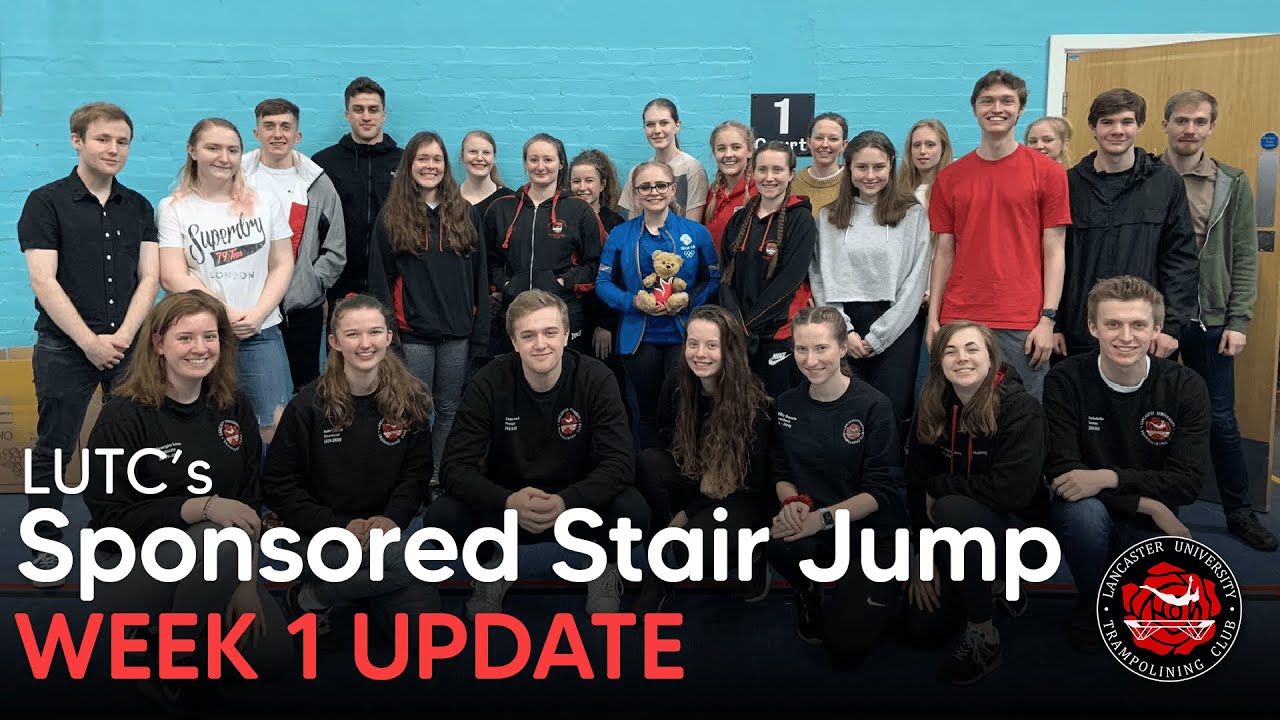 Lancaster University Trampolining Club | Stair Jump Challenge | Week 1 ...