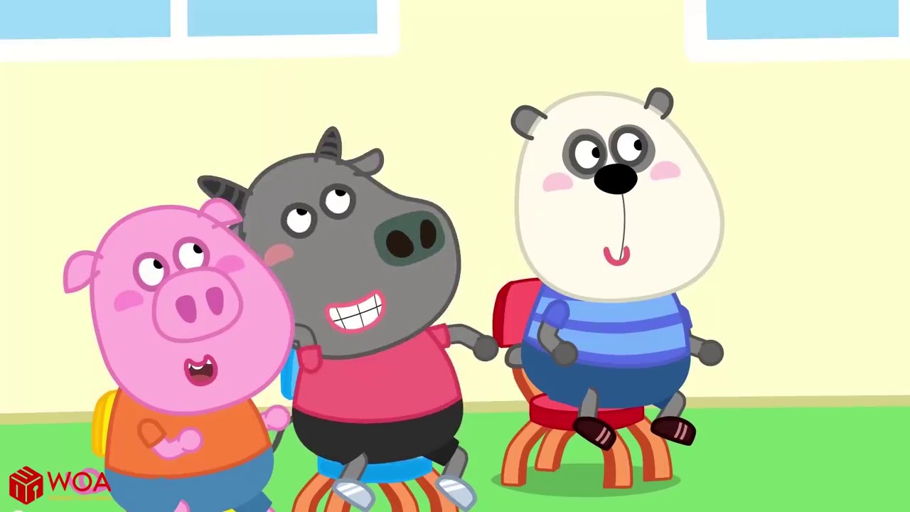 Wolfoo Wants to Be Taller Family Kids Cartoon | Wolfoo | Wolfoo Cartoon ...