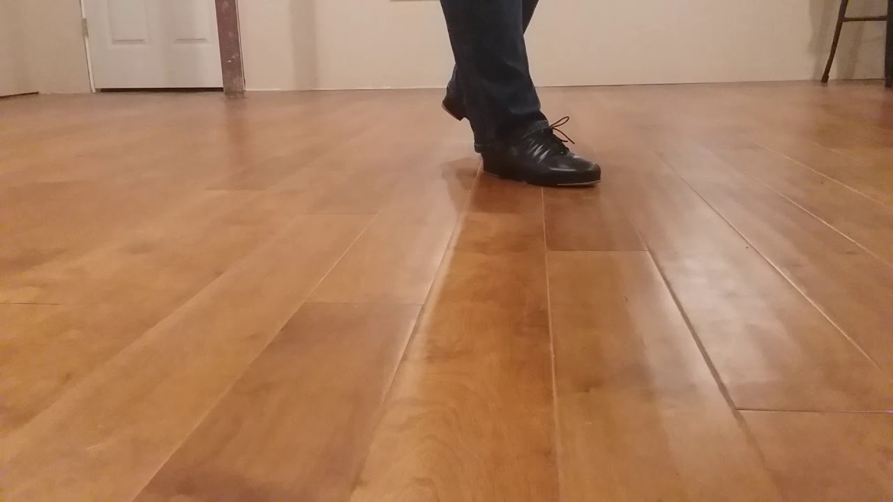 Upside Down tap line dance instruction - YouTube