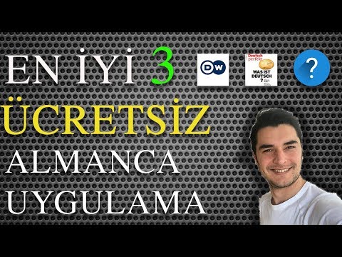 EN İYİ 3 ÜCRETSİZ ALMANCA UYGULAMA  ( Almanca Dersleri )
