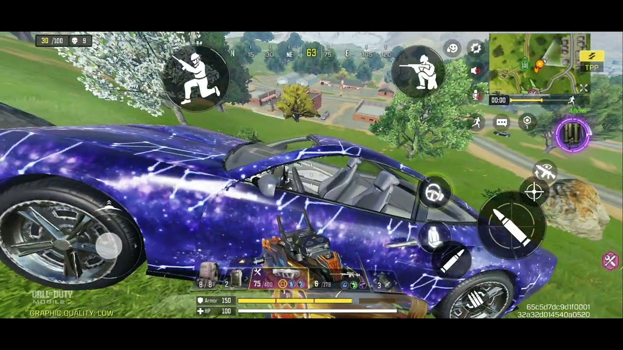 First person codm and driving solo squads - YouTube