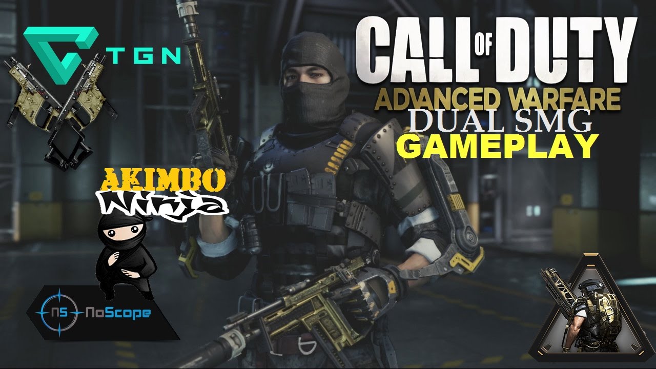 Advanced Warfare Akimbo Smg Gameplay - Legends - YouTube