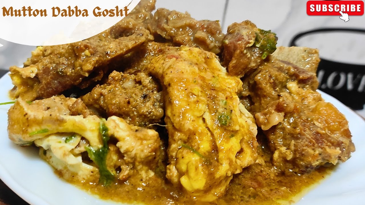 Mutton Dabba Gosht recipe /Dabba Gosht Bohra Recipe Jhatpat zaika - YouTube