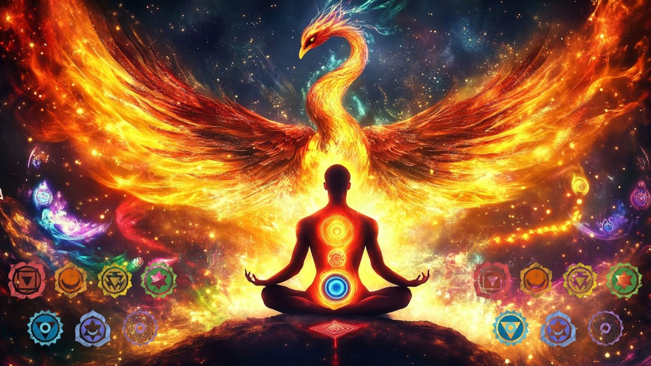 Phoenix Rising Chakra Healing |Complete 7 Chakra Cleansing & Energy ...
