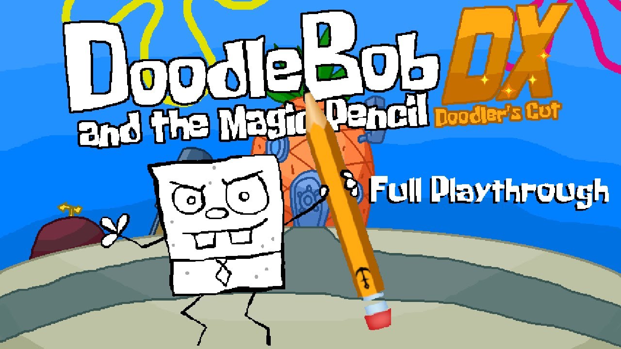 Doodlebob And The Magic Pencil DX: Full Playthrough - YouTube