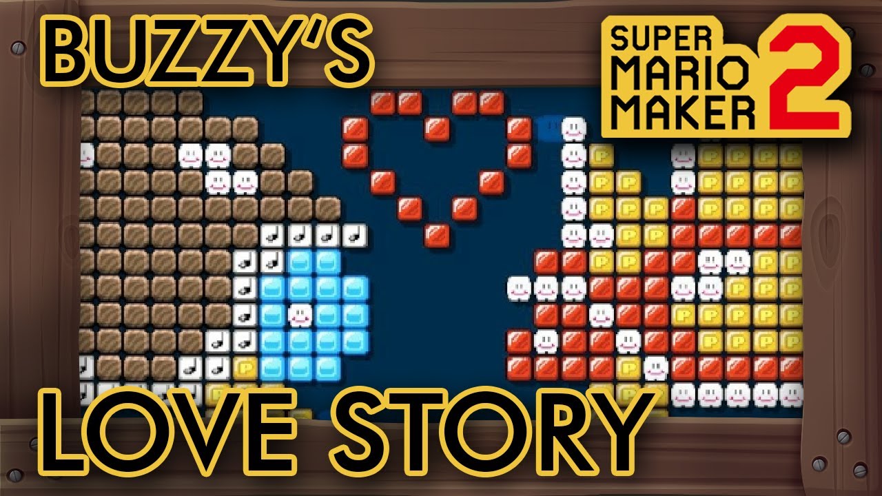 Super Mario Maker 2 - Buzzy's Love Story - YouTube