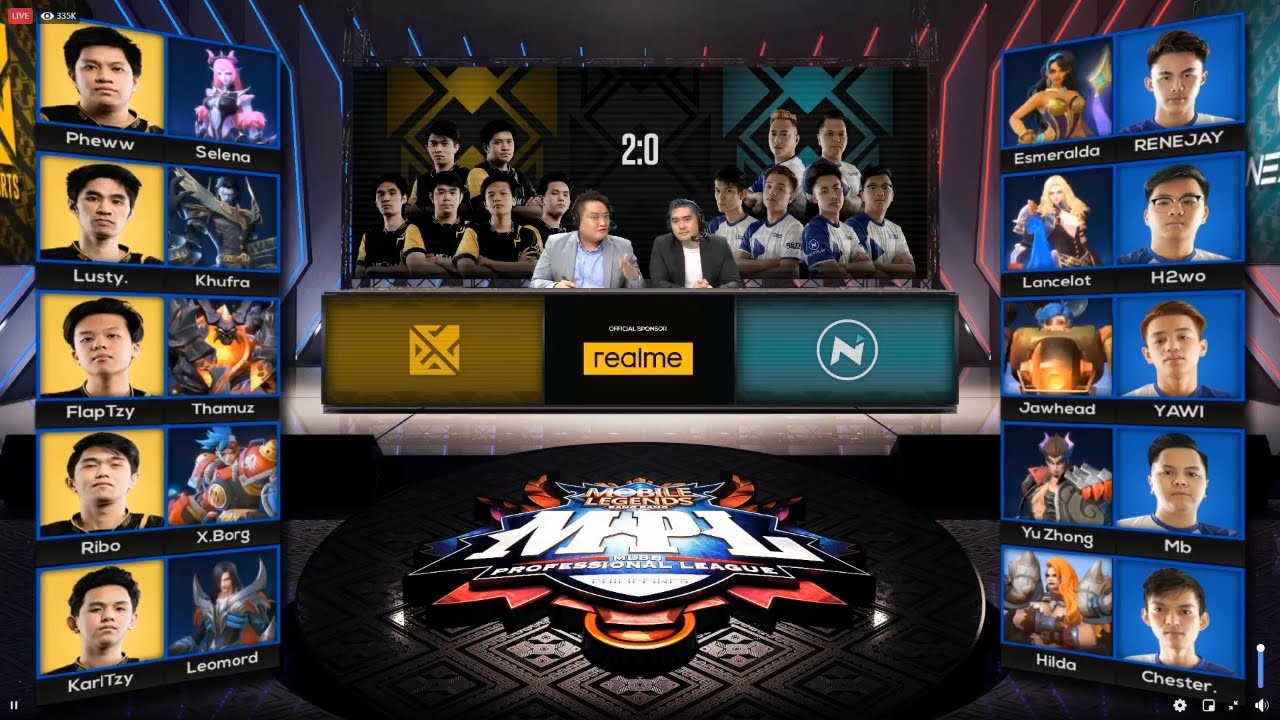 BREN ESPORTS VS NXP SOLID [Game 3] | MPL-PH Season 6 Playoffs Day 2 ...