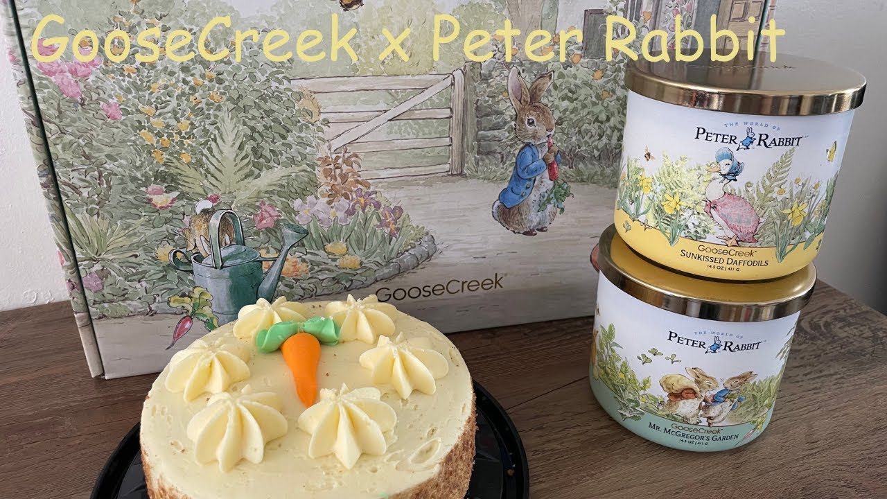 GooseCreek & Peter Rabbit Candles - YouTube