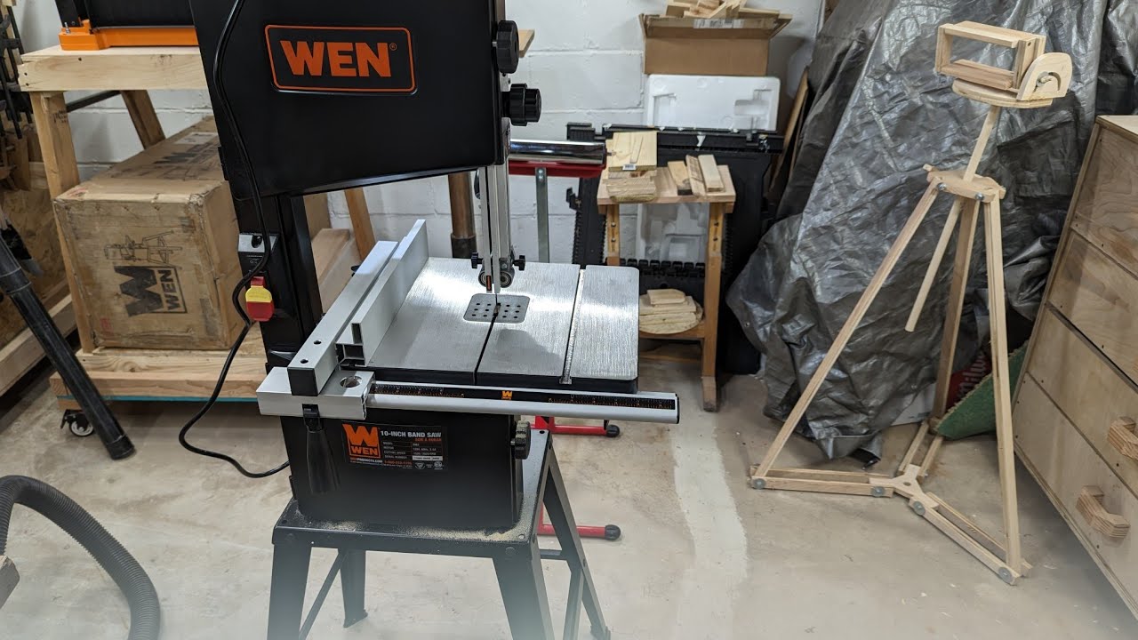 Wen New Bandsaw Dust Collector - YouTube