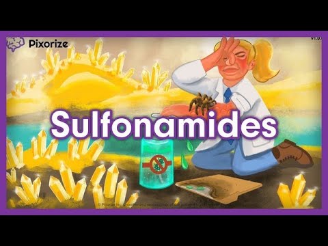 Sulfonamides Mnemonic for NCLEX | Nursing Antibiotics Pharmacology