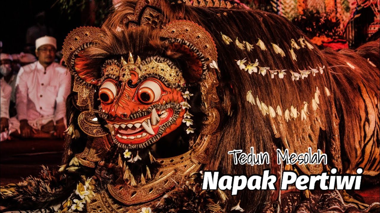 Ida Sesuwunan Barong Macan Tedun Mesolah Napak Pertiwi Youtube