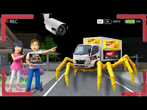 Yuta Mio Panik CCTV Merekam ANOMALI MOBIL BOX LABA LABA NABATI 😱 | Sakura School Simulator