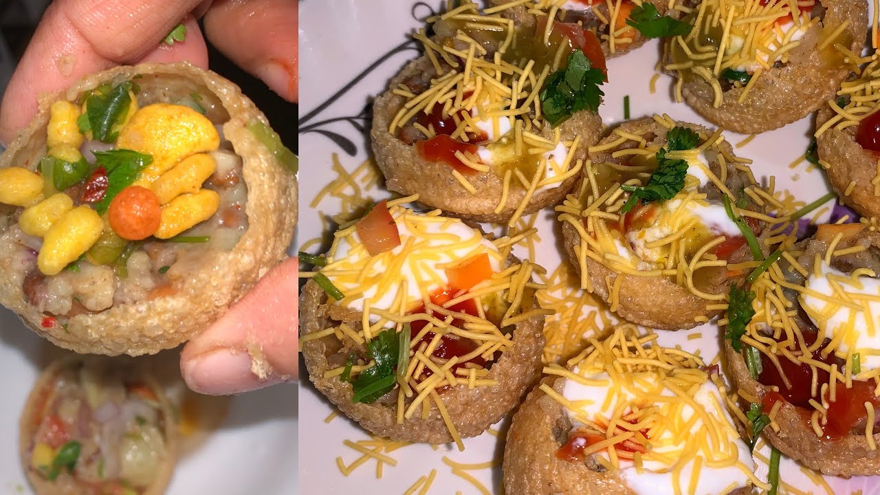 Ghar pe he bnaye street style ghupchup or papdi chaat | golgappa recipe ...