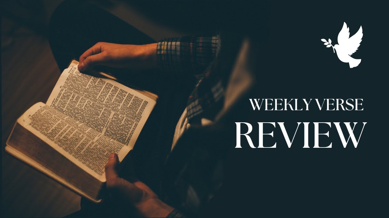 Weekly Verse Review - YouTube
