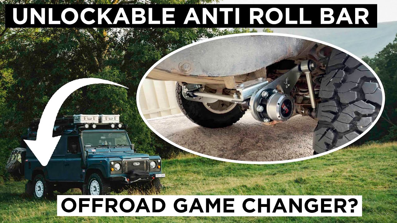 X ENG UNLOCKABLE ANTI-ROLL BAR INSTALL - IS THE DEFENDER'S SUSPENSION ...