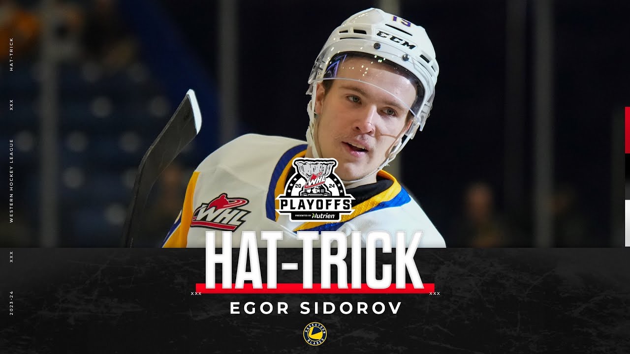 WHL Hat-Tricks – Egor Sidorov - YouTube