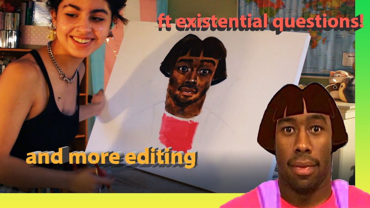 dora the creator painting (ft. existential questions) - YouTube