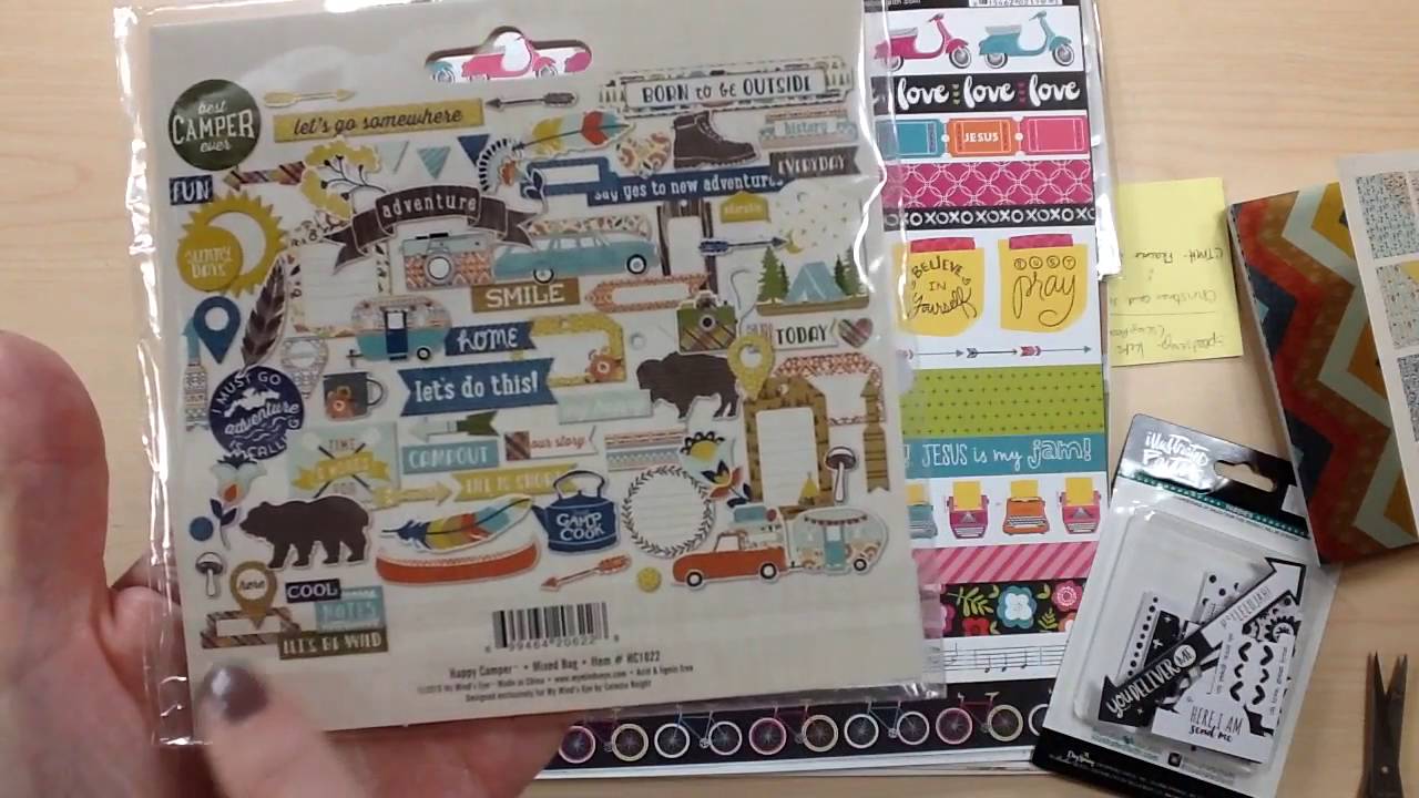 Scrapbook Haul (Scrapbook Generation & The Paper Crown) - YouTube