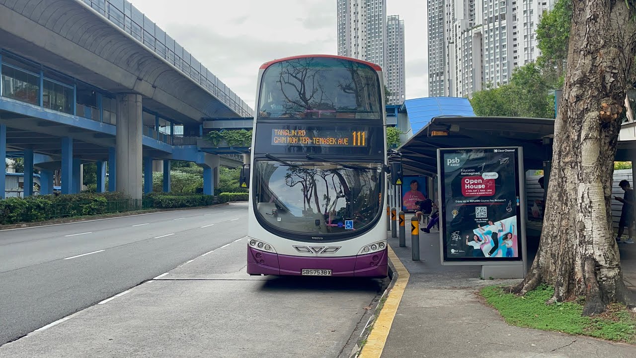 SBS Transit Volvo B9TL (Wright Eclipse Gemini 2) (Batch 1) SBS7538X on ...