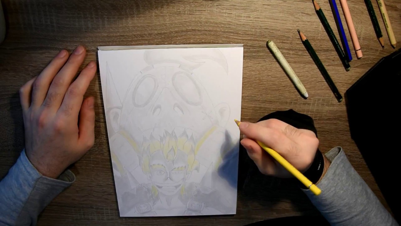 junkrat and roadhog drawing - YouTube