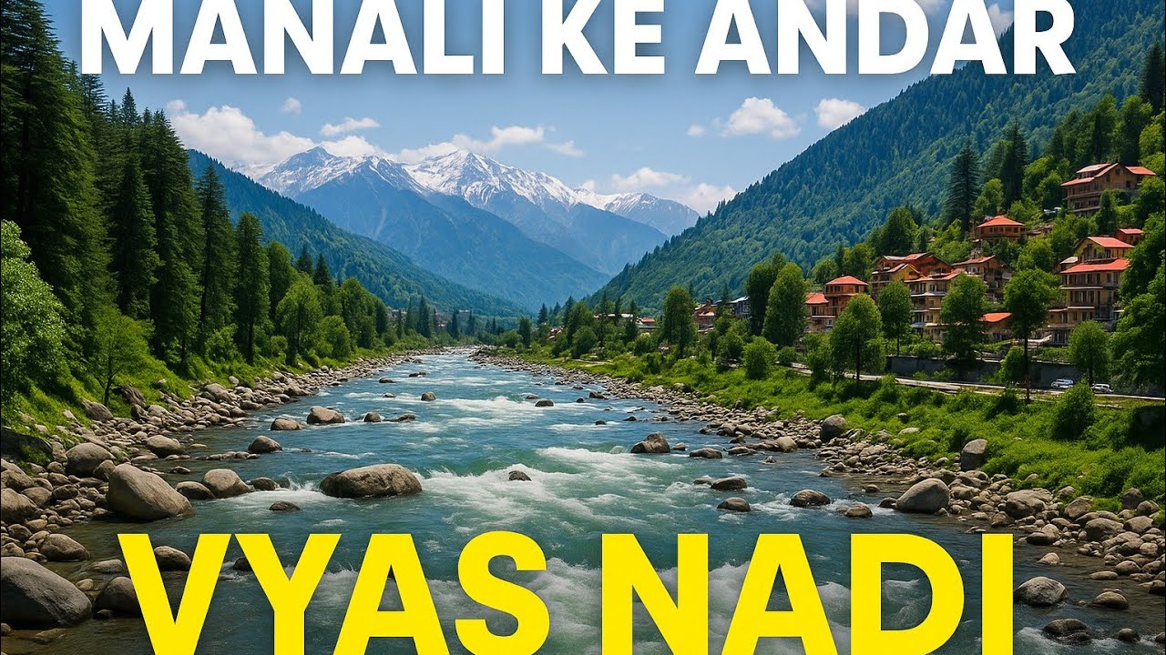 Manali Ke Andar Vyas Nadi | Beas River Manali Beauty | Himachal Pradesh ...