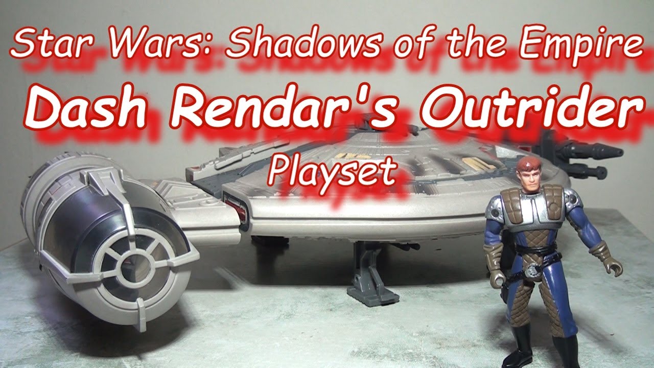 Star Wars: Shadows of the Empire - Dash Rendar's Outrider playset - YouTube