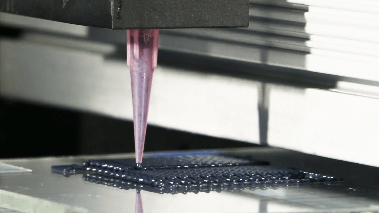 3D‐Printed Silicone Materials with Hydrogen Getter Capability - YouTube