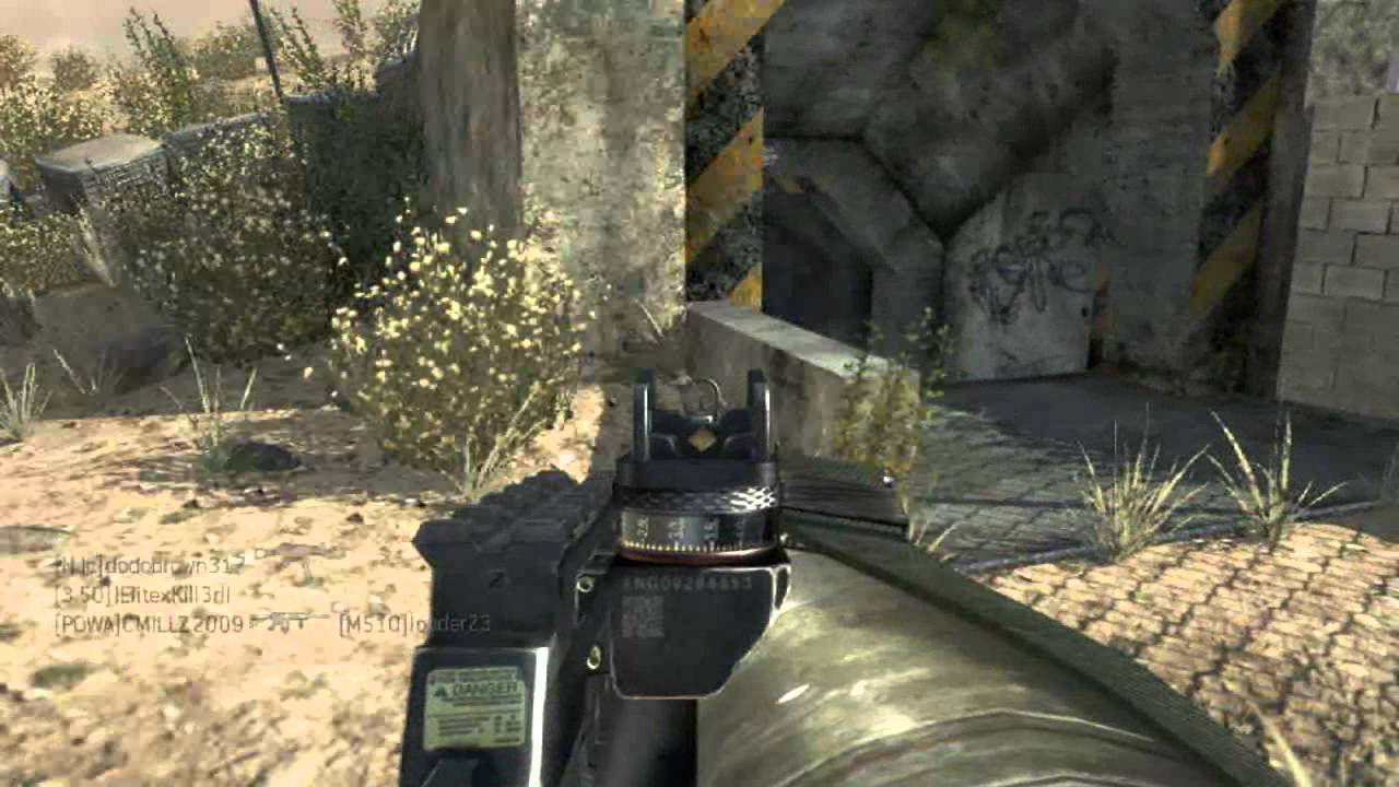 CoD: MW3 - Dome - Clearing the campers in the bunker - YouTube