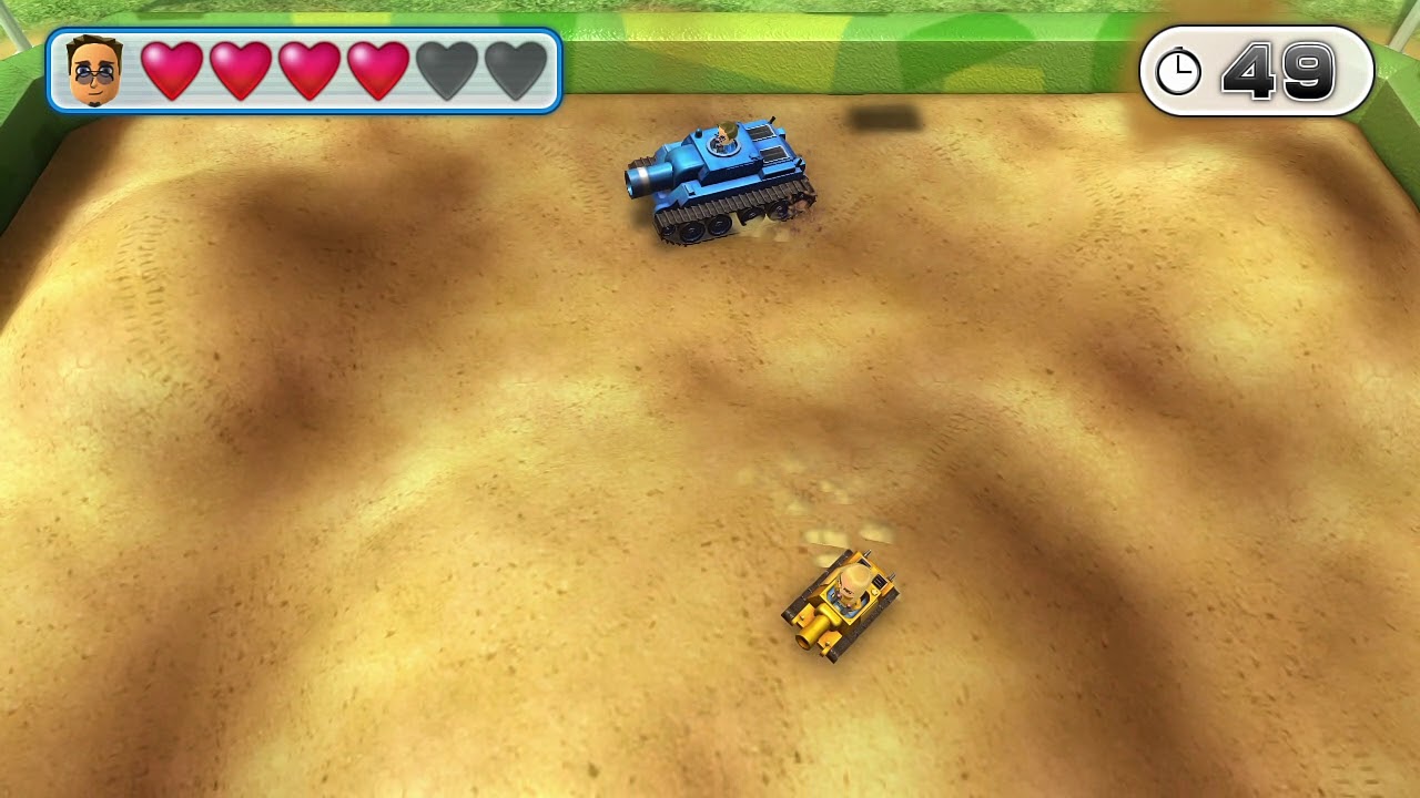 Wii Party U - 1 vs 3 Player Minigame - Operation: Sandbox - YouTube