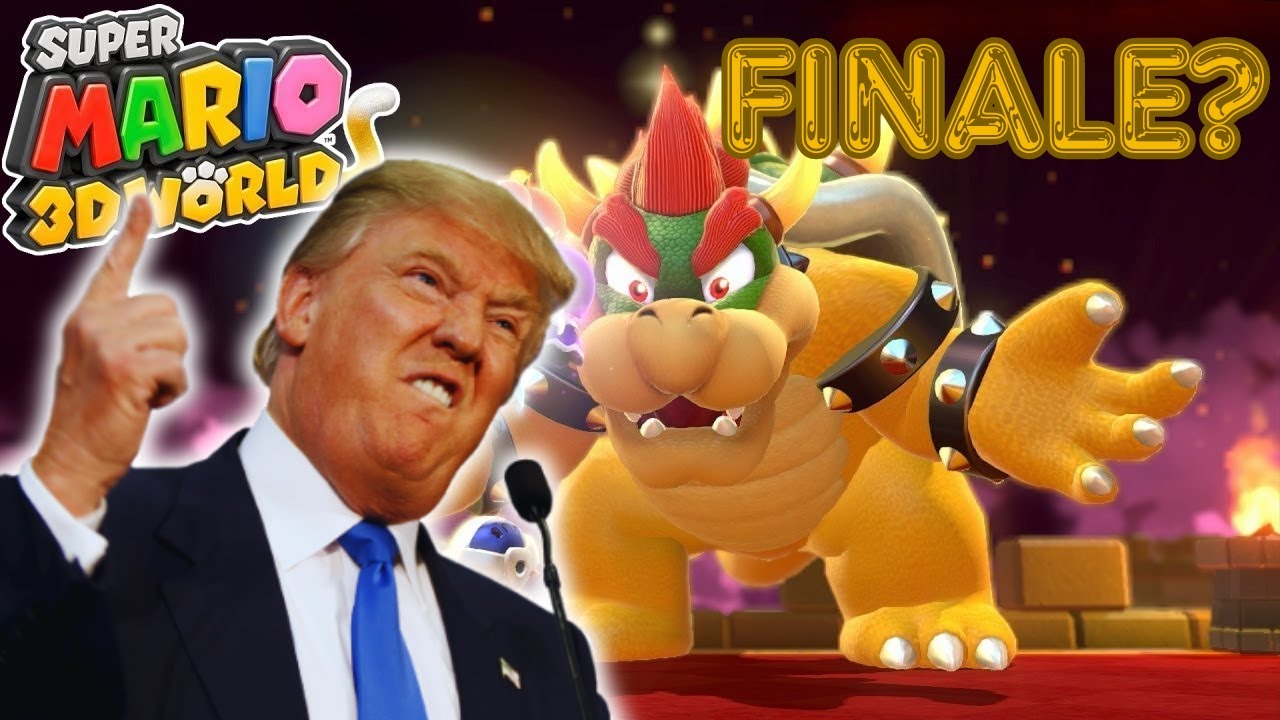 Presidents FINISH Super Mario 3D World?! - YouTube