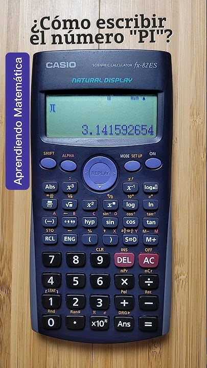 Cómo poner el NÚMERO "Pi" en la CALCULADORA CIENTÍFICA 🤔 - YouTube
