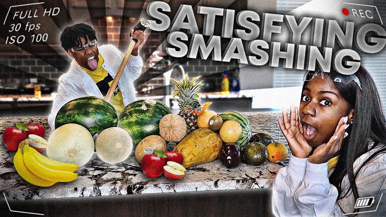 SMASHING AND CRUSHING SATISFYING THINGS - YouTube