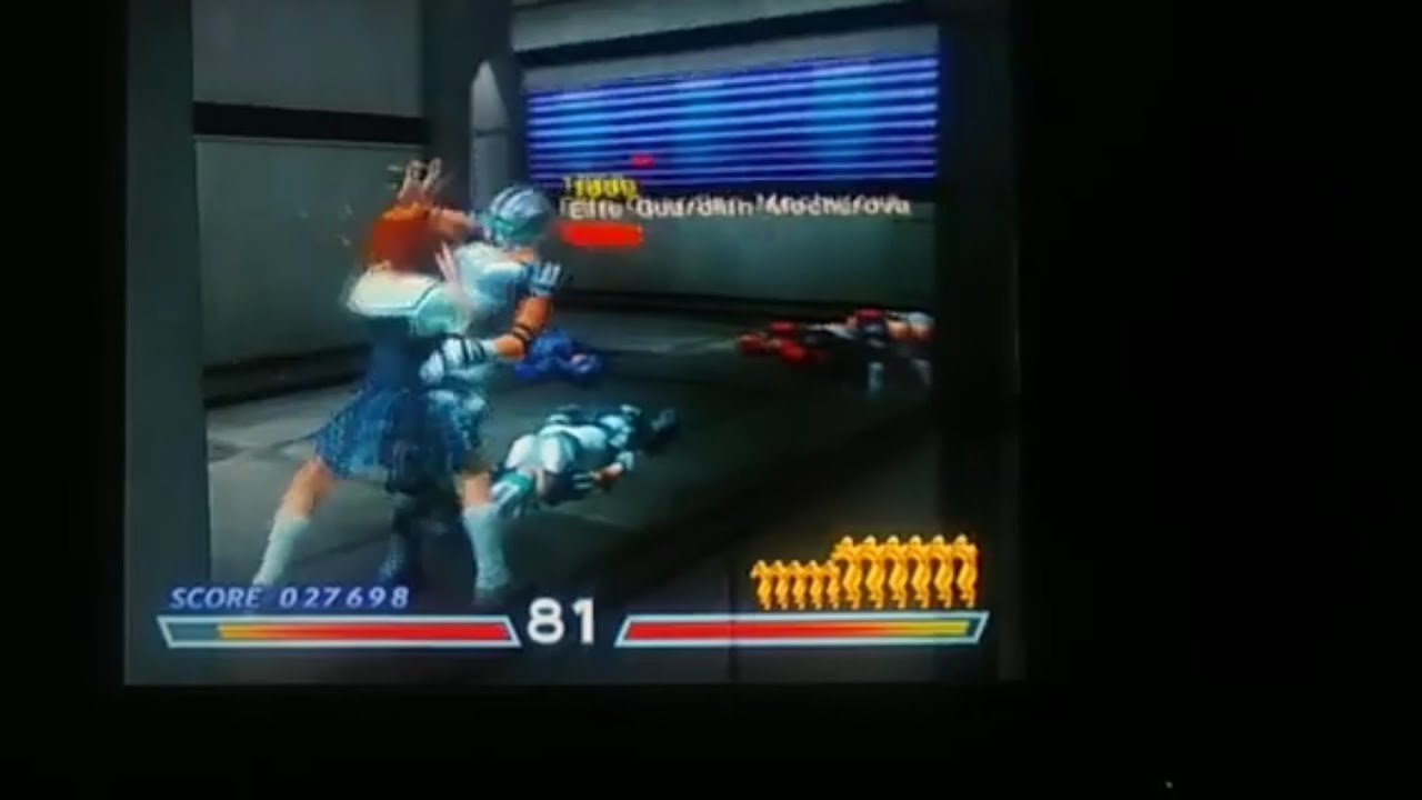 Tekken 4 Miharu Ruby Throw on Elite Guardian Mechurova Ryona - YouTube