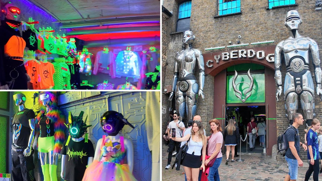 Unique Experience Cyberdog Camden Market Camden Town Central London England UK | Shopping in ...