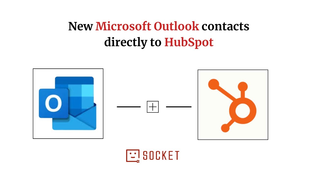 Sync new Microsoft Outlook contacts directly to HubSpot - YouTube