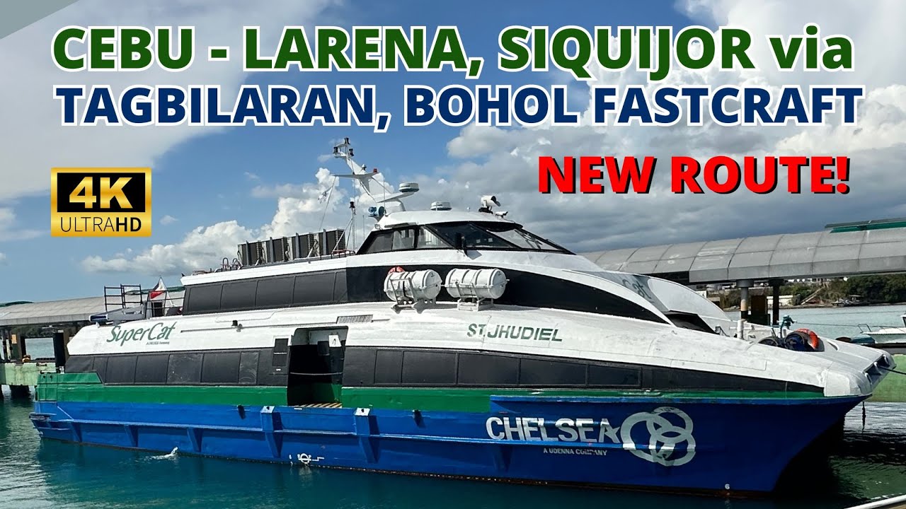 SuperCat | Cebu to Larena, Siquijor via Tagbilaran, Bohol | Fastcraft ...