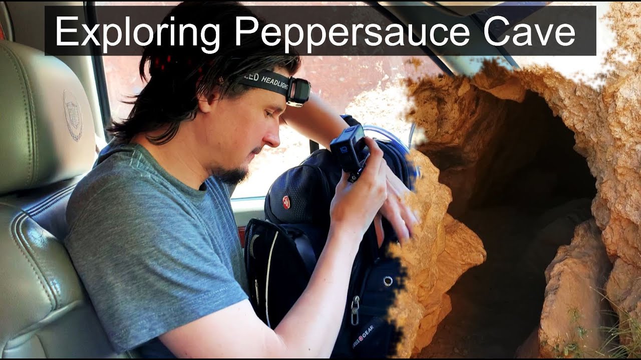Peppersauce Cave, Oracle, AZ // Cave Exploring // SUV Camping - YouTube