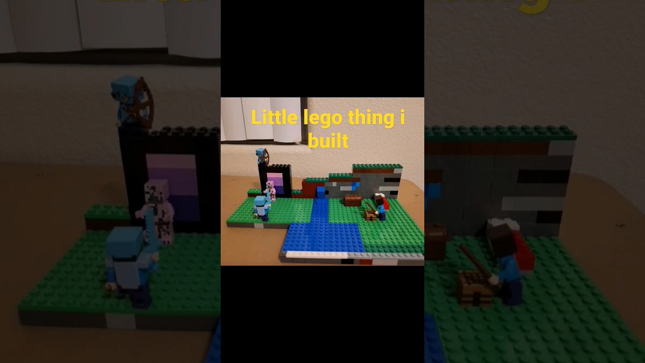custom minecraft Lego set - YouTube