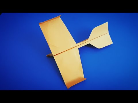 How to make a plane out of paper. Paper handicrafts
