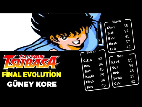 Captain Tsubasa 2 Final Evolution Analizli Japonya Güney Kore Maçı