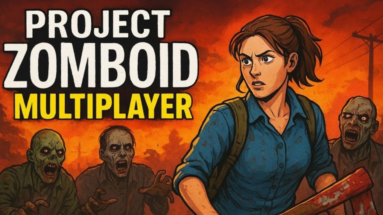 MULTIPLAYER CON SEGUIDORES 😱 Caos total en Project Zomboid - YouTube