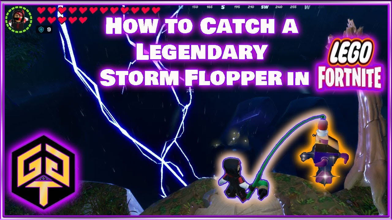 Fortnite Lego Catch Legendary Storm Flopper How & Where Fish the ...