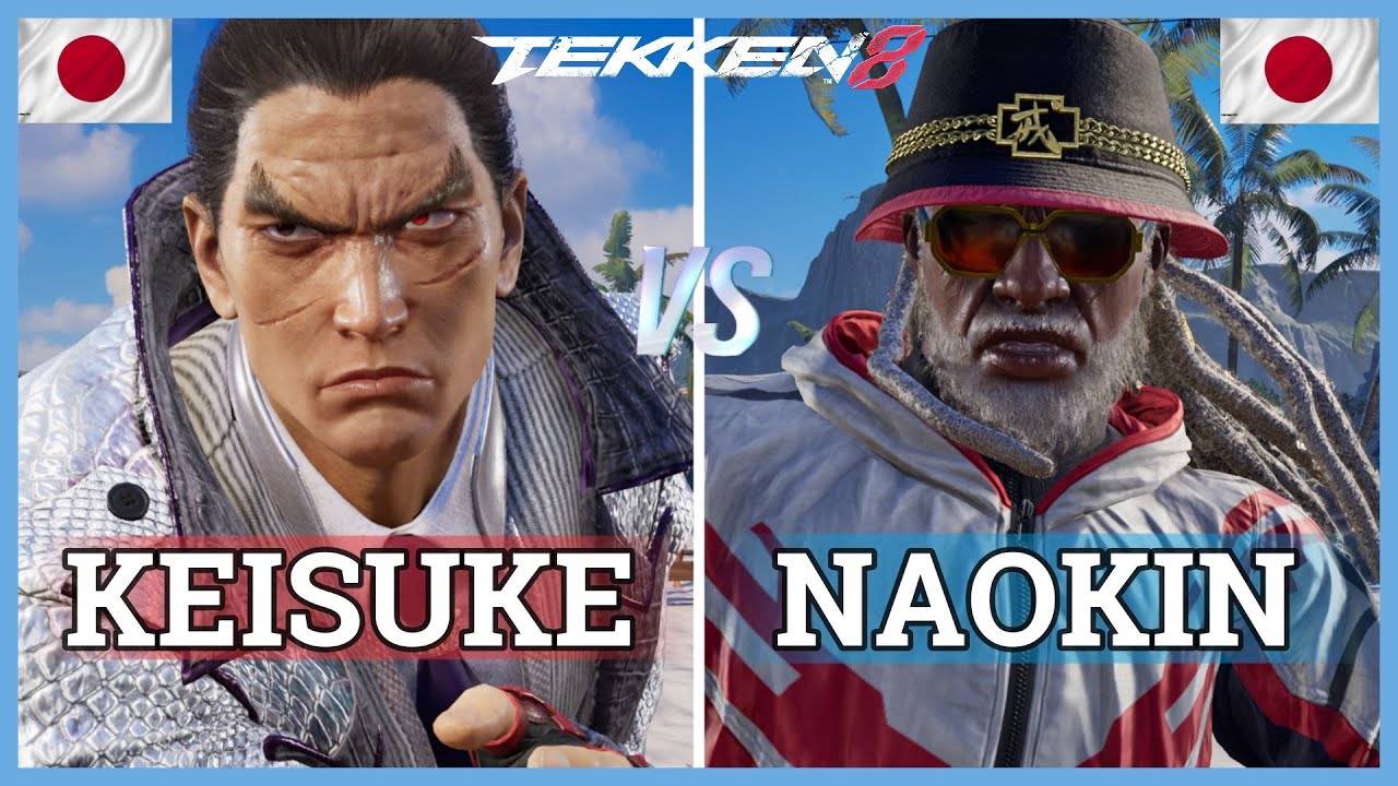 T8 KEISUKE (Kazuya) Vs NAOKIN (Leroy) Tekken 8 High Level Gameplay ...