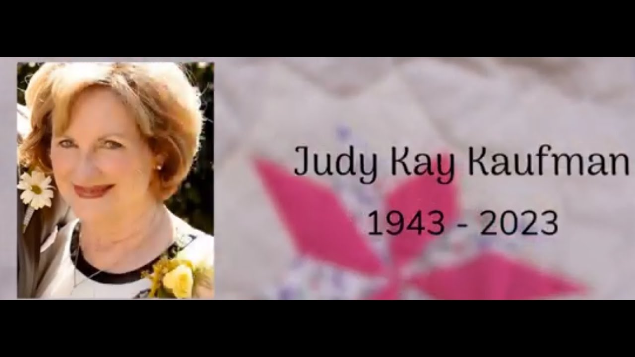 Judy Kay Kaufman Celebration of Life Photo Memories - YouTube