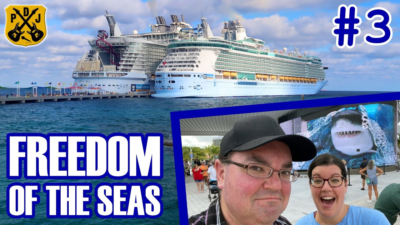 Freedom Of The Seas Pt.3 - Nassau, Exploring The New Port, Playmakers, Laser Tag, Promenade ...