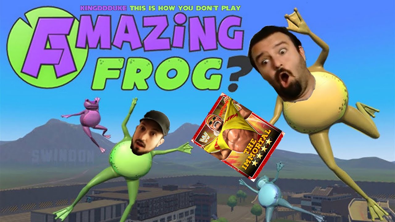 This is How You DON'T Play Amazing Frog - DSP and John Rambo Funny ...