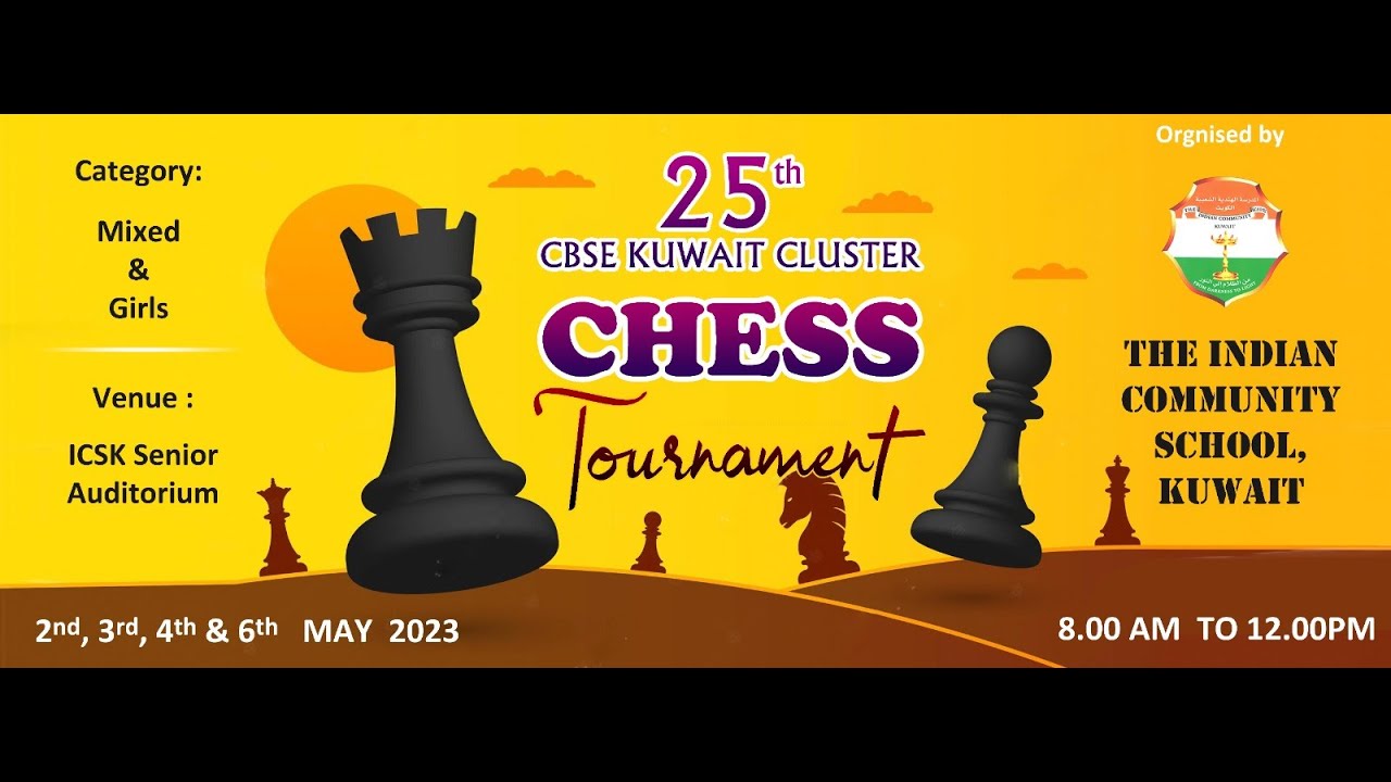 25th CBSE KUWAIT CLUSTER CHESS TOURNAMENT - 2023-24 * - YouTube