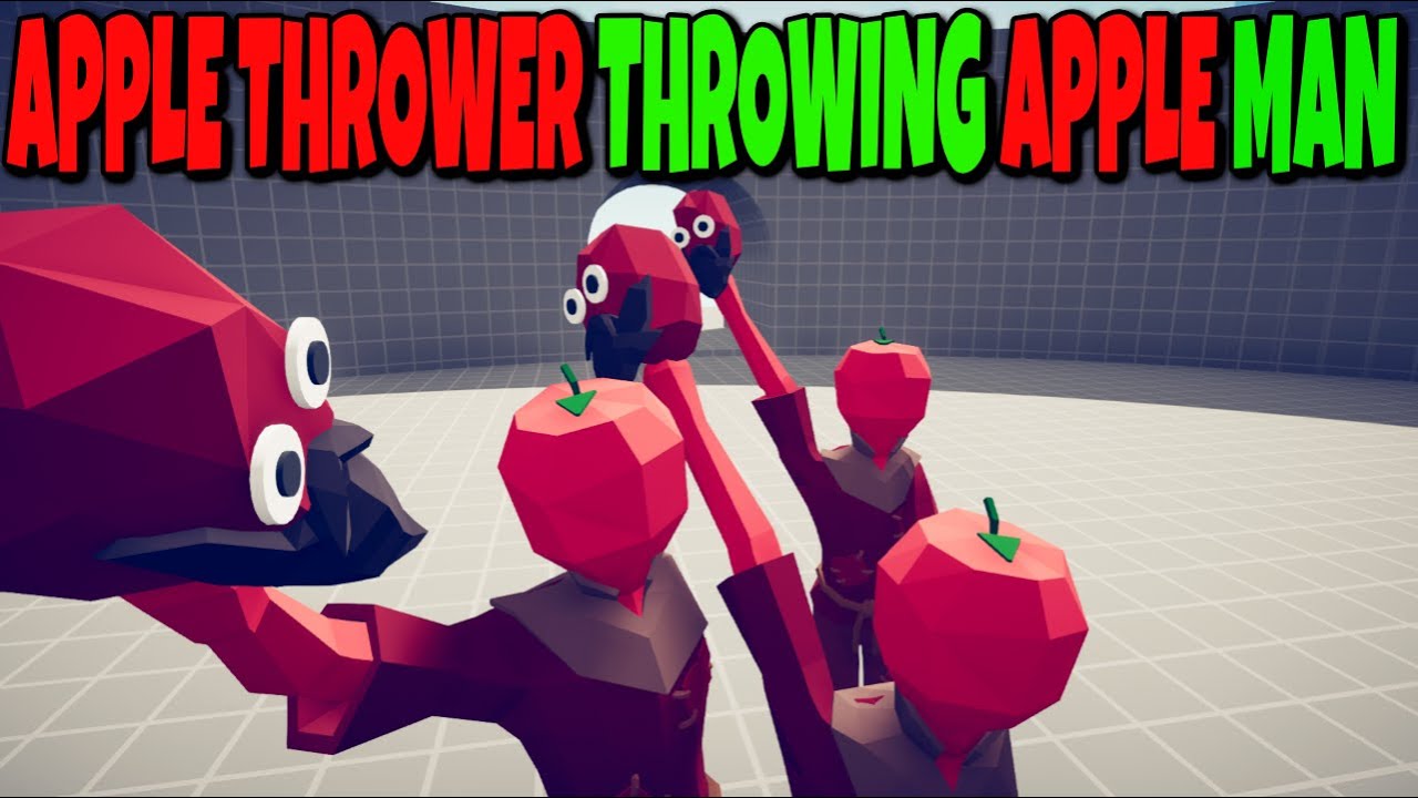 APPLE THROWER THROWING APPLE MAN TRIO vs EVERY FACTION - Totally ...
