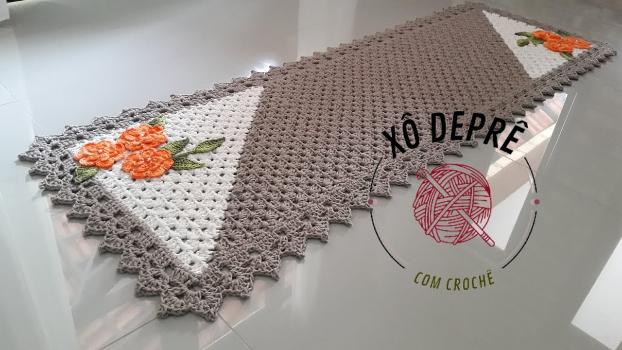 Passadeira dual color bloquinhos - YouTube