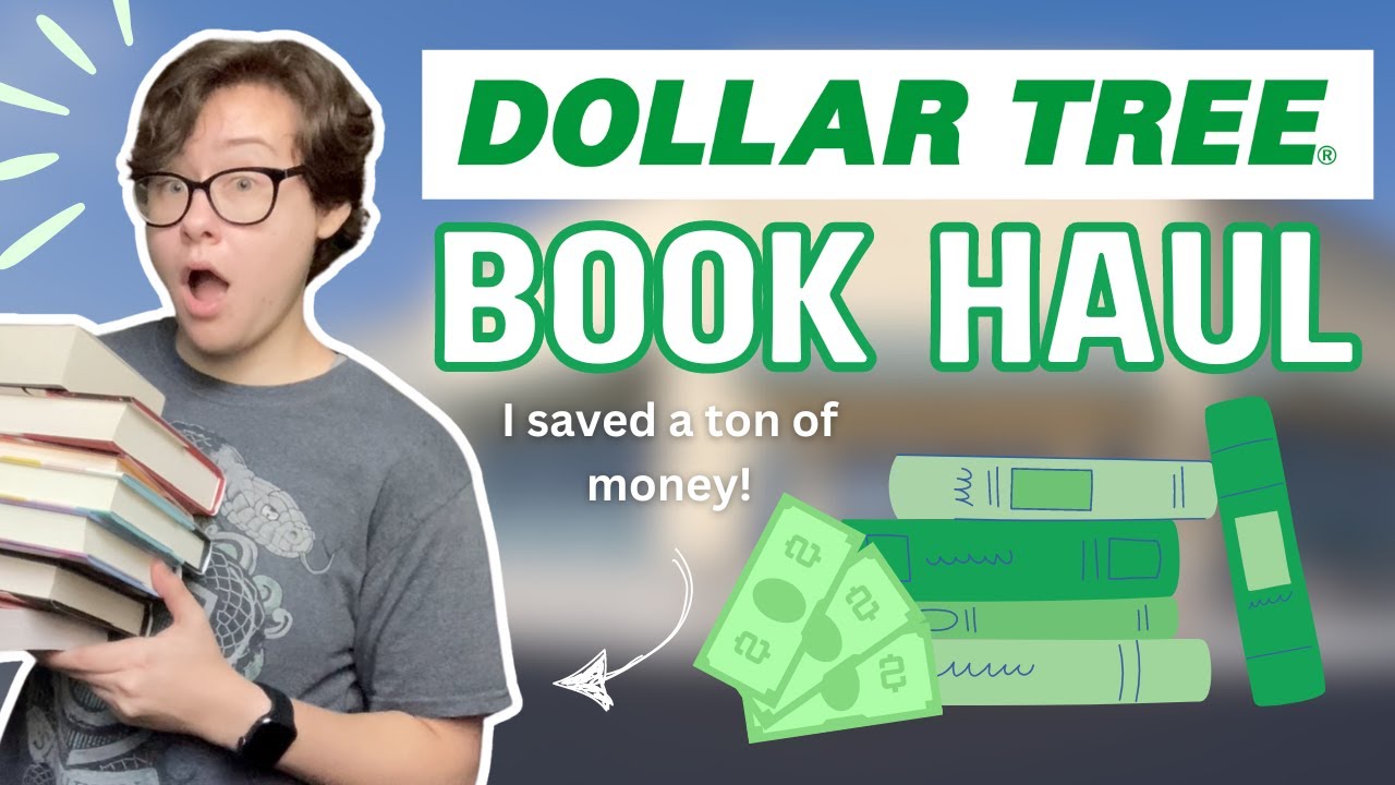 DOLLAR TREE BOOK HAUL || Saving over $100 on books!!! - YouTube
